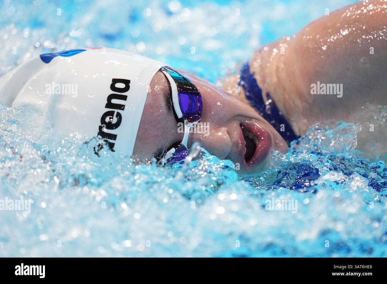 A general view of swimming on day four of the Aquatics GB Swimming ...