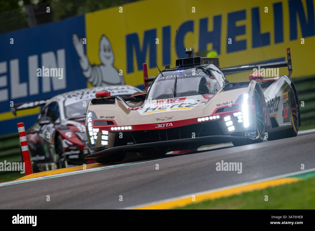 Imola, Italy. 18 April, 2025. CADILLAC HERTZ TEAM JOTA #12 HYPERCAR ...