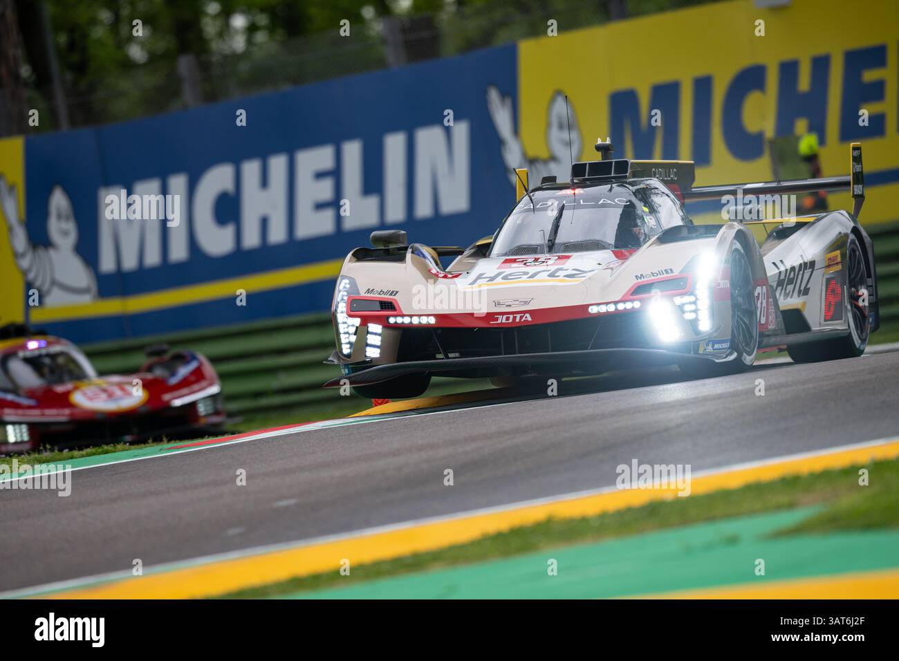 Imola, Italy. 18 April, 2025. CADILLAC HERTZ TEAM JOTA #38 HYPERCAR ...