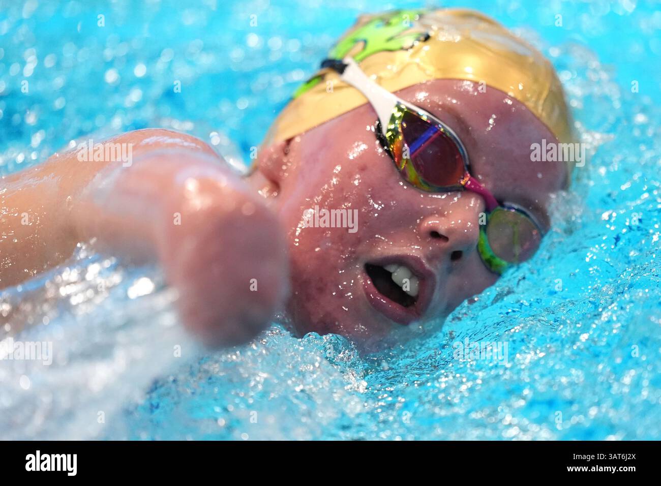 Brooklyn Hale during the Women's 400m Freestyle on day four of the ...