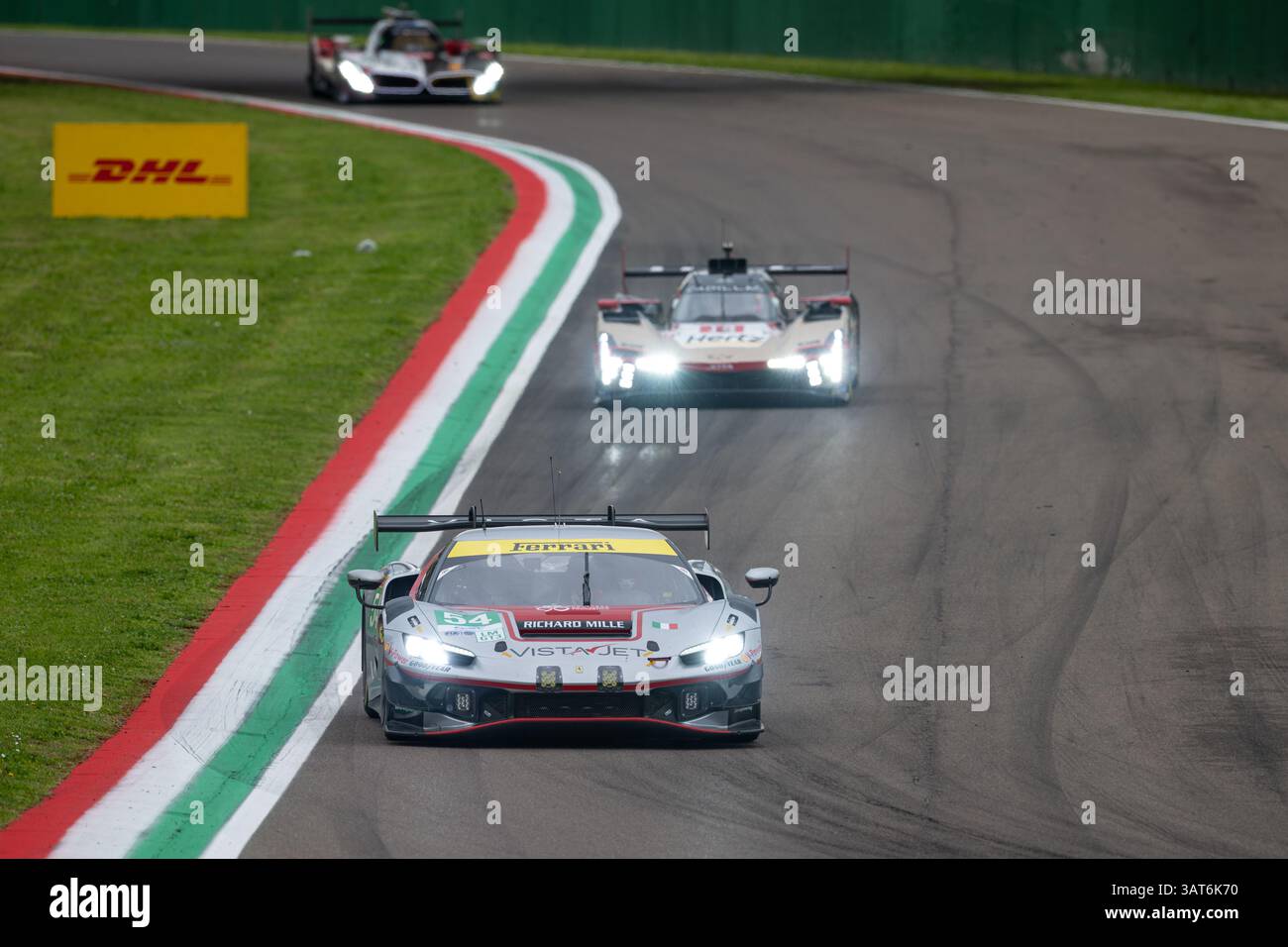 Imola, Italy. 18 April, 2025. VISTA AF CORSE #54 LMGT3 (FLOHR ...