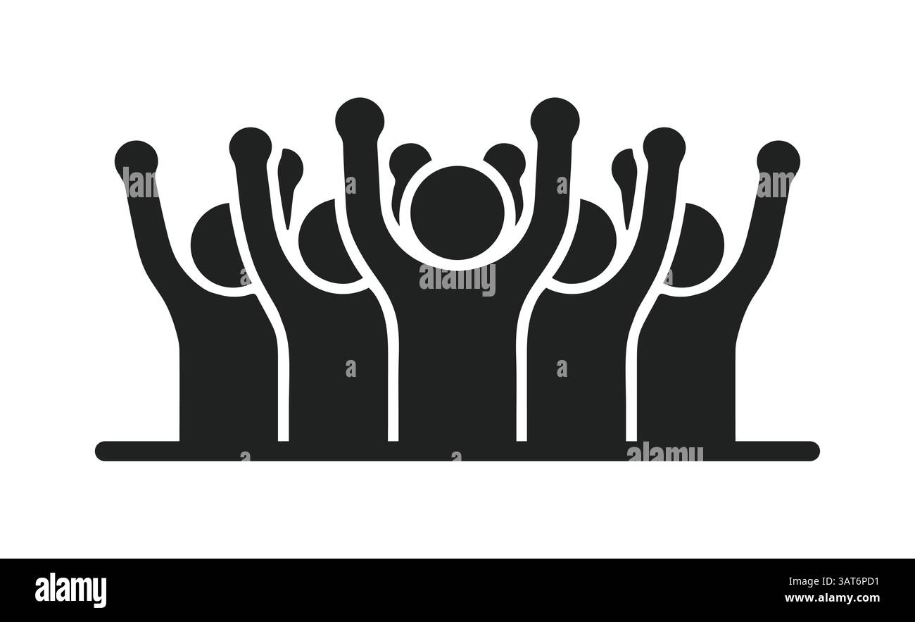 People hands holding hands team icon. group, Friends, victory , users ...