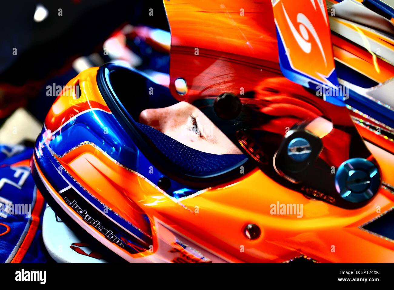 British racing driver Freddie Slater, who is competing in the 2025 ...