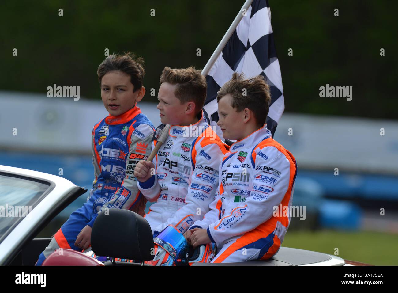 British racing driver Freddie Slater, who is competing in the 2025 ...