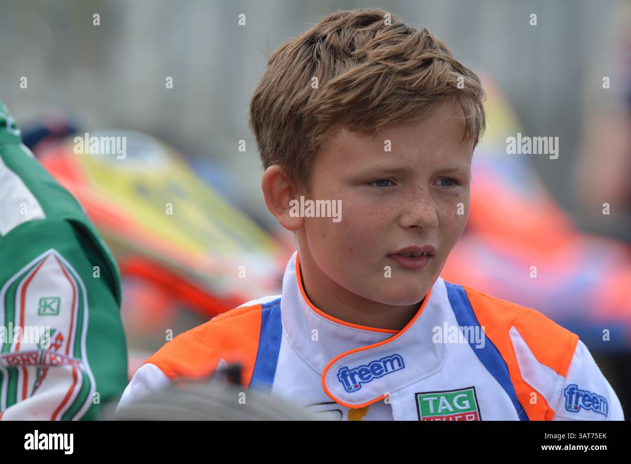 British racing driver Freddie Slater, who is competing in the 2025 ...