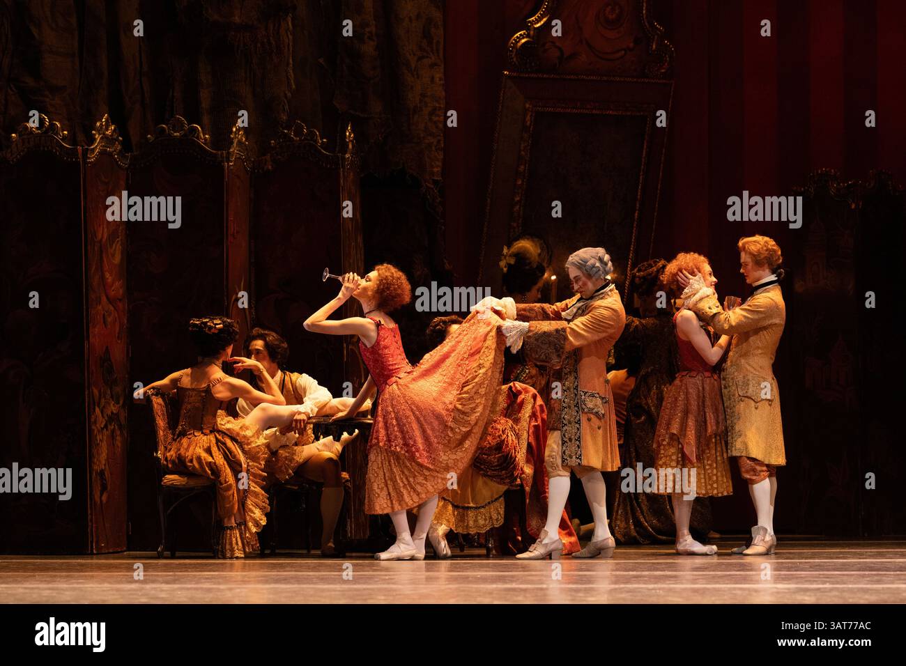 The Royal Ballet, Manon 2024 Stock Photo - Alamy