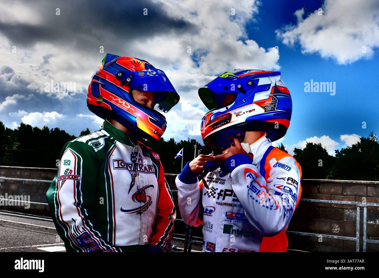 British racing driver Freddie Slater, who is competing in the 2025 ...