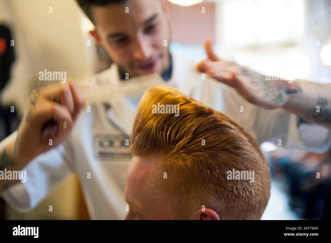 Nov 26, 2013 - Rotterdam, Netherlands - Barbershop Schorem aka Scumbags ...