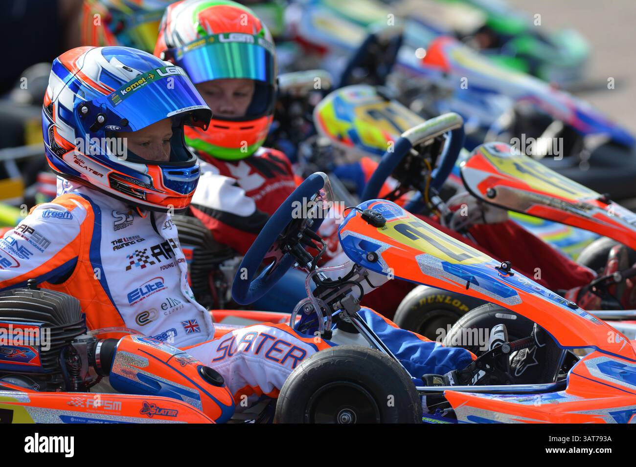 British racing driver Freddie Slater, who is competing in the 2025 ...