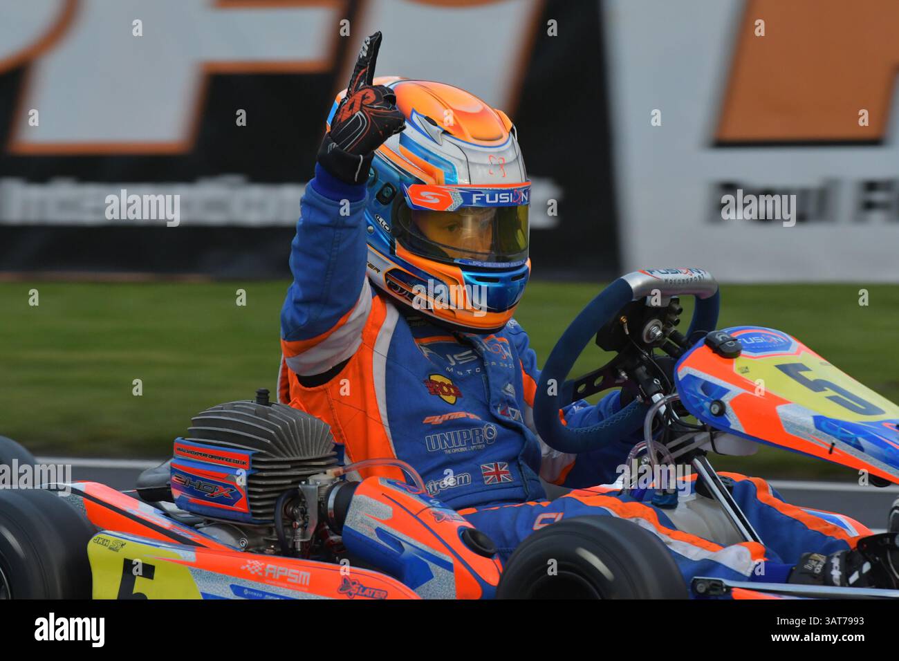 British racing driver Freddie Slater, who is competing in the 2025 ...