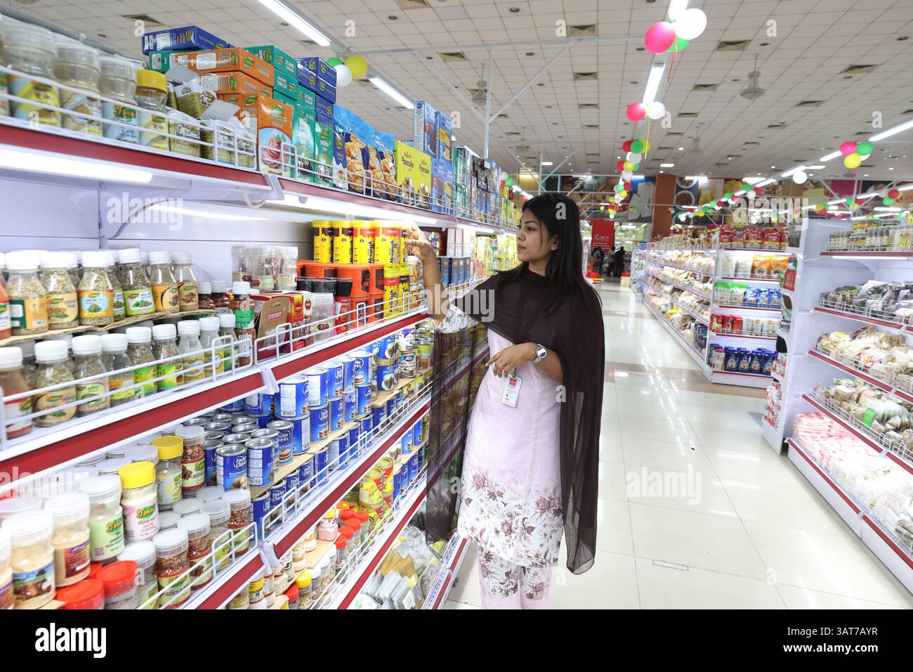 Dhaka, Bangladesh - April 18, 2025: Departmental store in an upscale ...