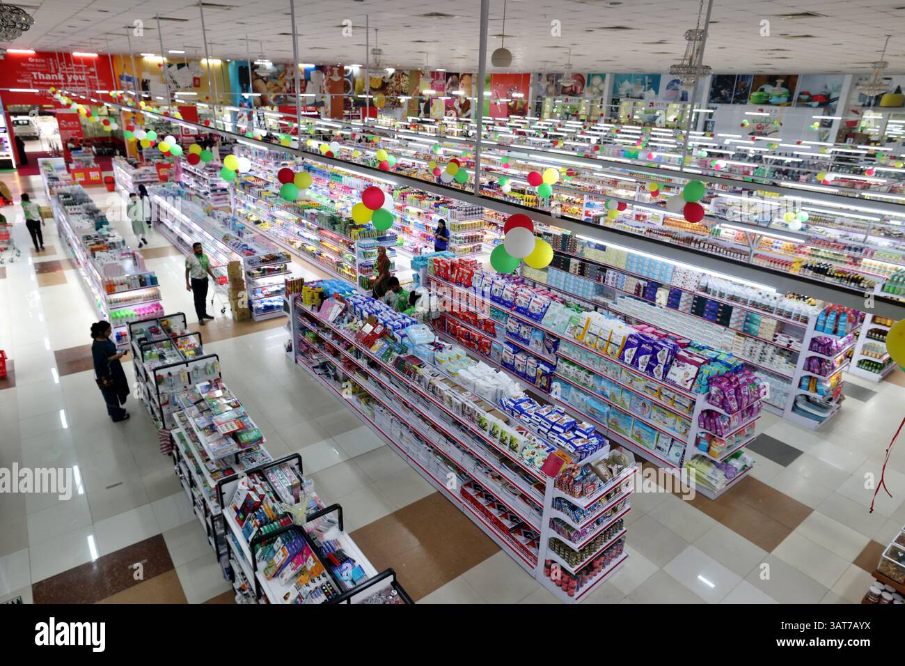 Dhaka, Bangladesh - April 18, 2025: Departmental store in an upscale ...
