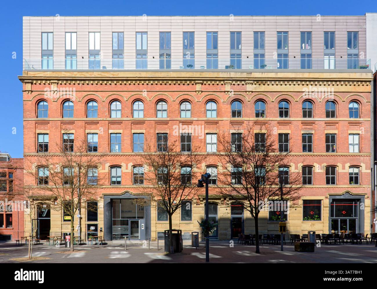 The Ice Plant building from Cutting Room Square, Ancoats, Manchester ...