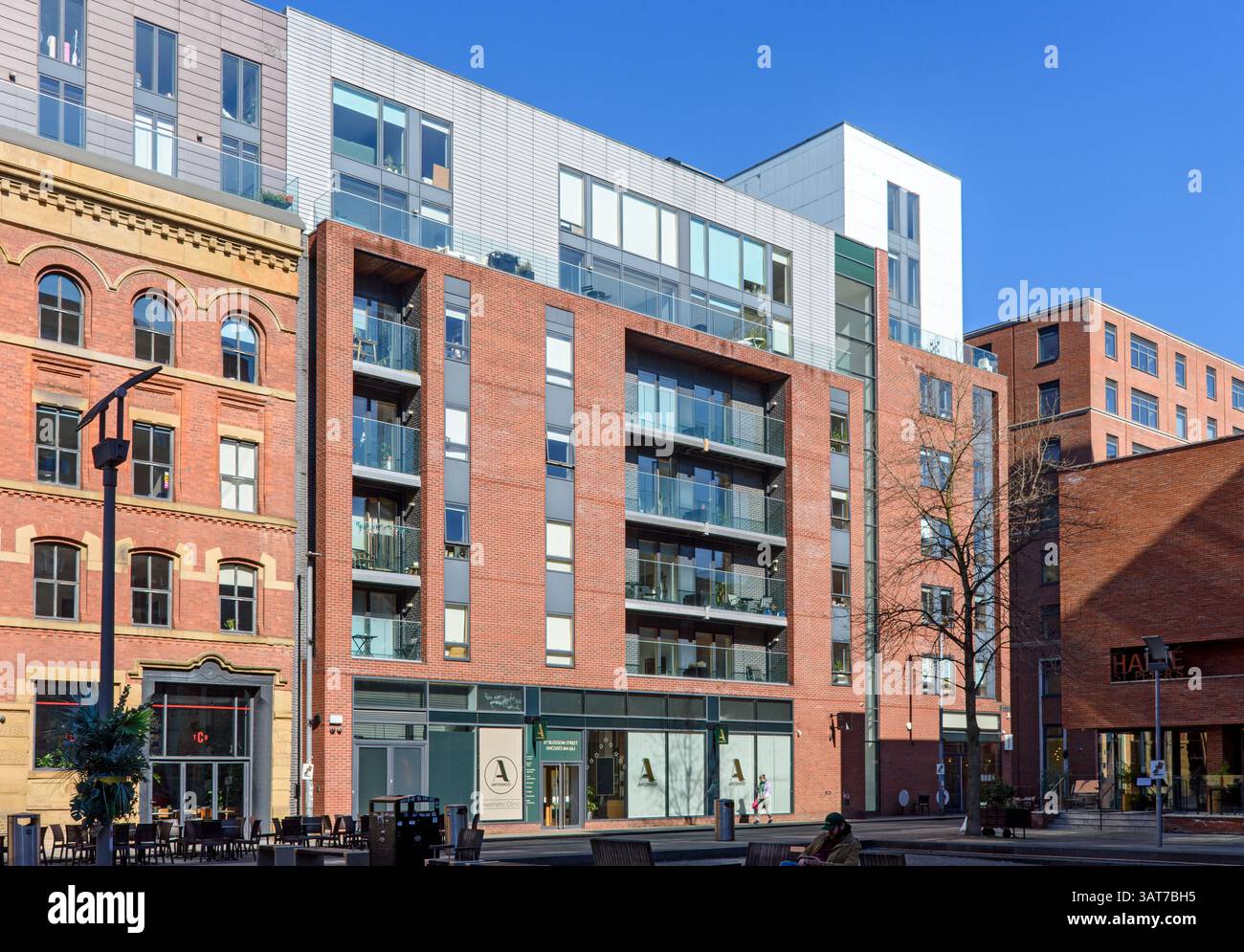 The Ice Plant building from Cutting Room Square, Ancoats, Manchester ...