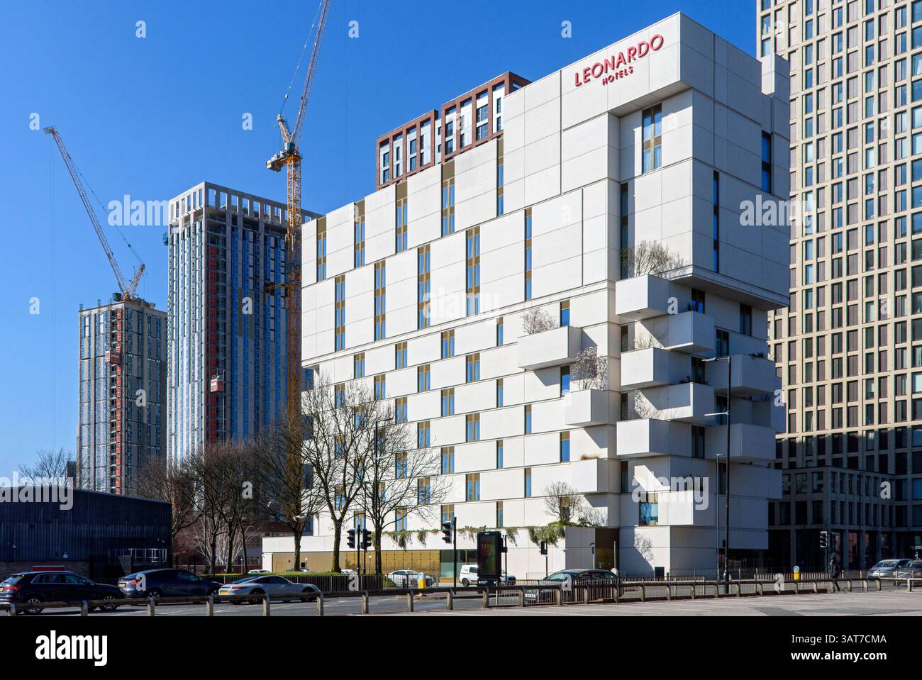 The Fairfax apartment blocks, the Leonardo Hotel and the Victoria House ...