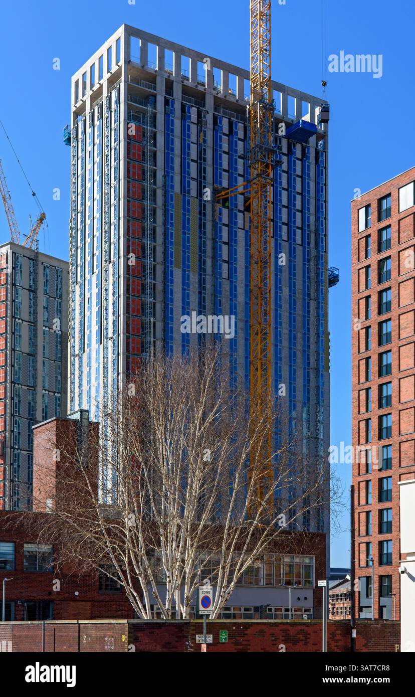 The Fairfax apartment blocks, under construction. Portugal Street East ...