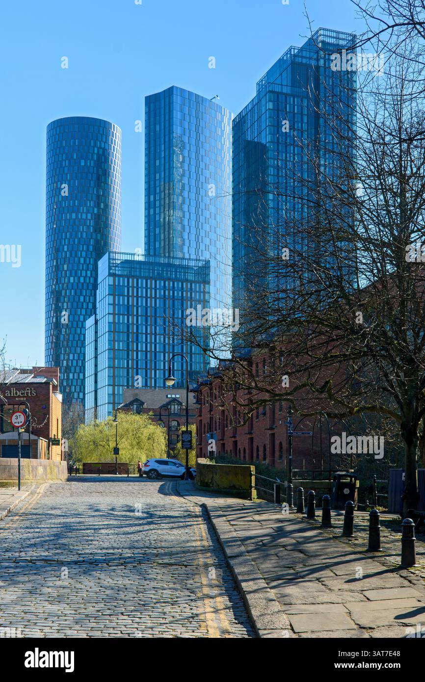 The Three60, The Blade, the Elizabeth Tower and the Residence apartment ...