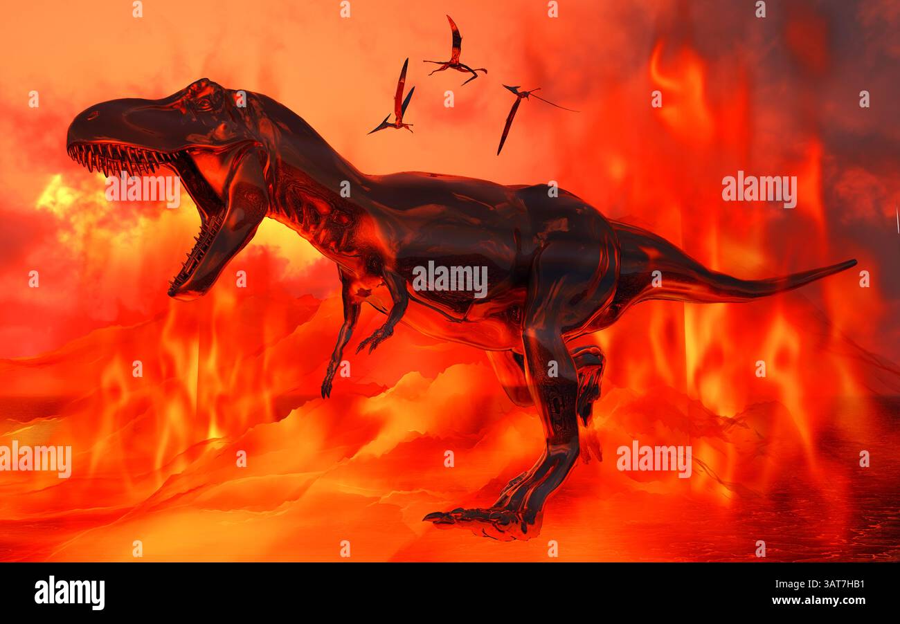 K t extinction hi-res stock photography and images - Alamy