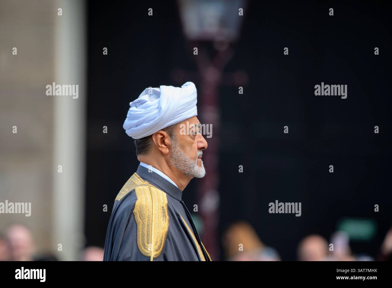 Sultan Haitham Bin Tarik Of Oman At Amsterdam The Netherlands 15-4-2025 ...