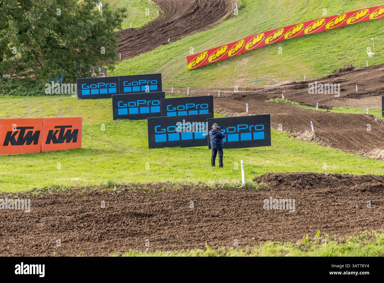 Winchester, UK- October 5, 2024: Matterley Basin Grand Prix. Motocross ...