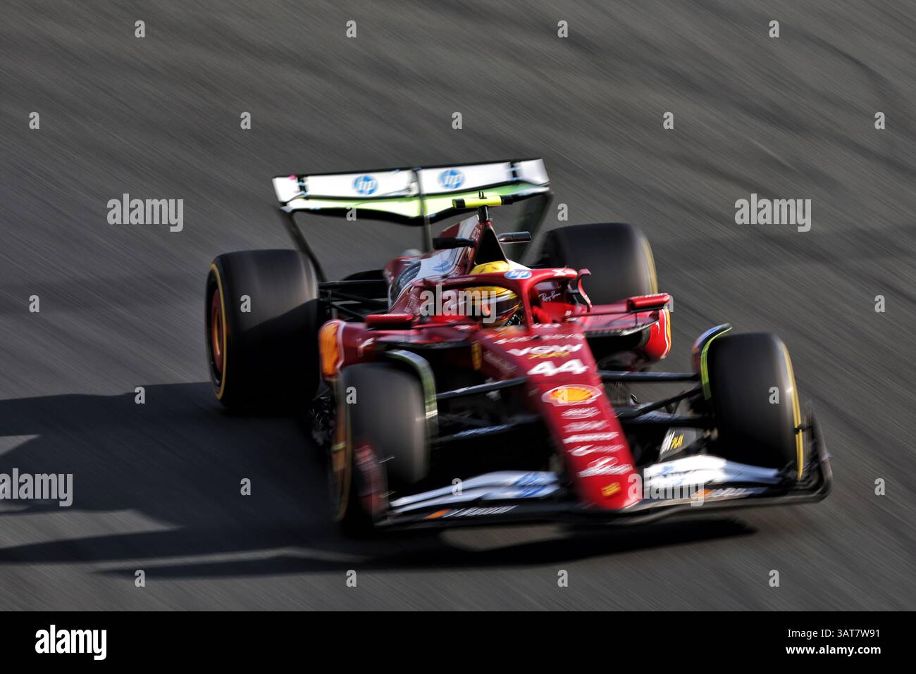 Jeddah, Saudi Arabia. 18th Apr, 2025. Lewis Hamilton (GBR) Ferrari SF ...