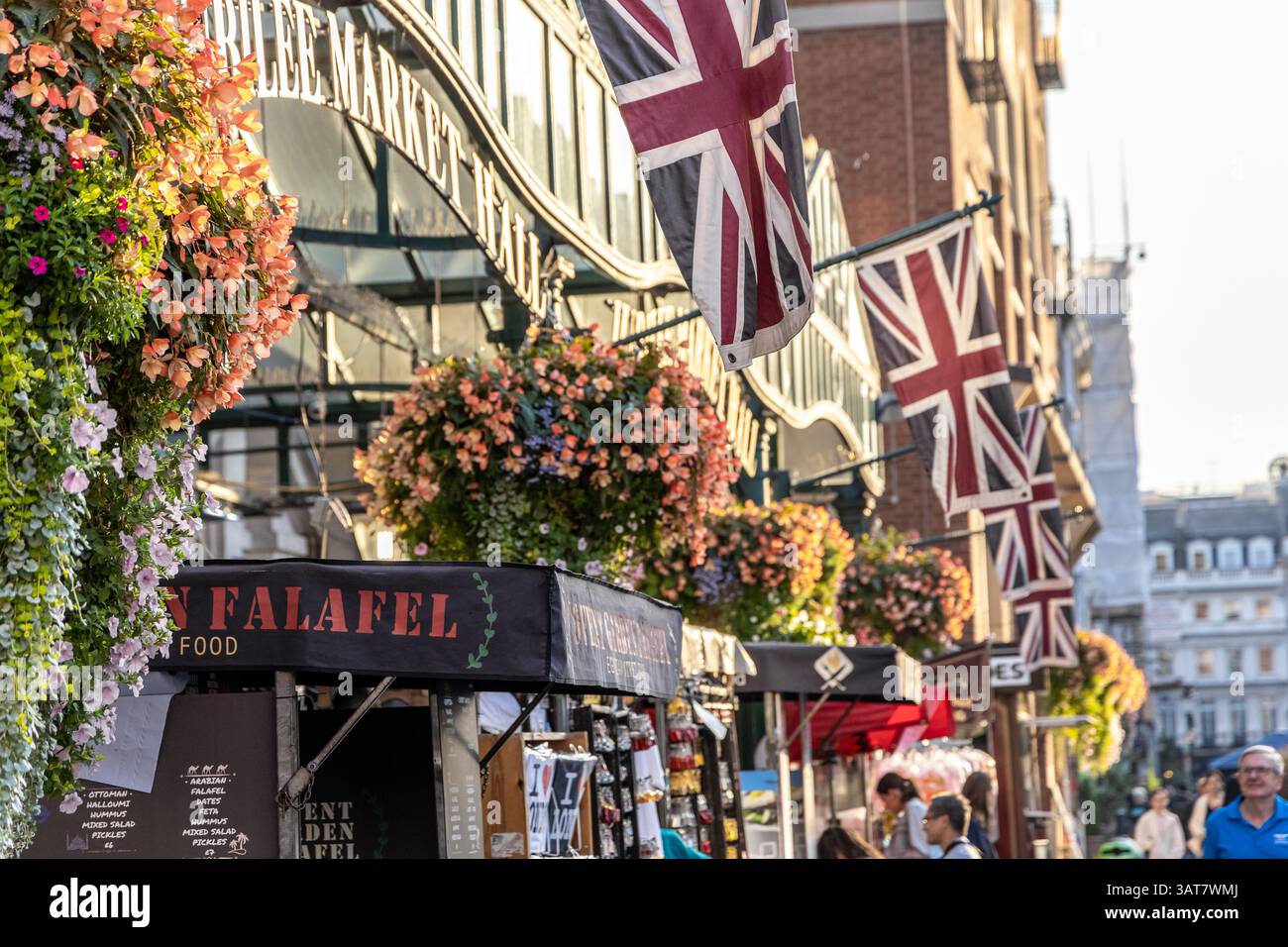 London, UK- September 19, 2024: Jubilee Market Hall Blooms: British ...