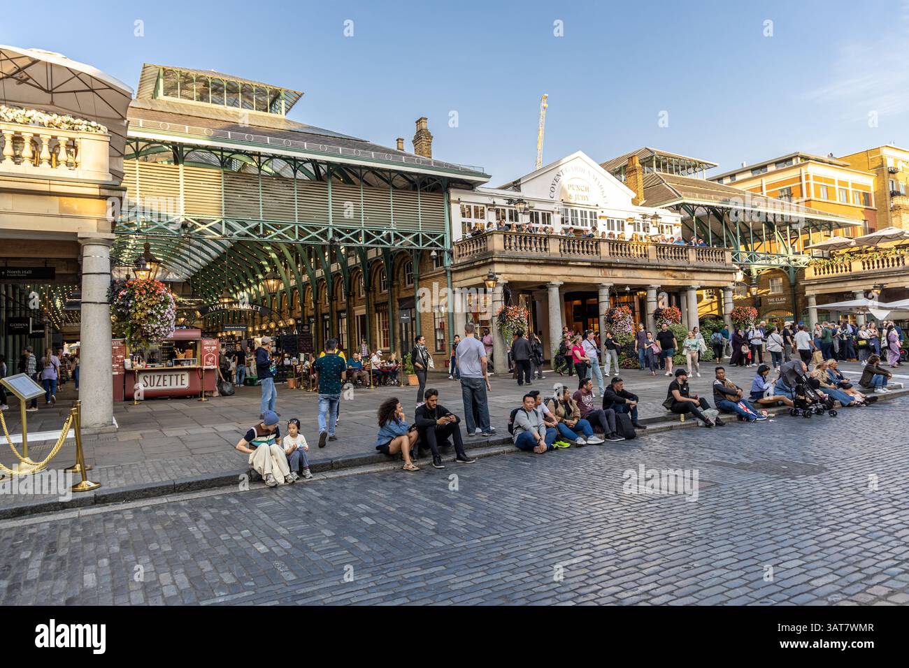 London, UK- September 19, 2024: Covent Garden central square, Londons ...