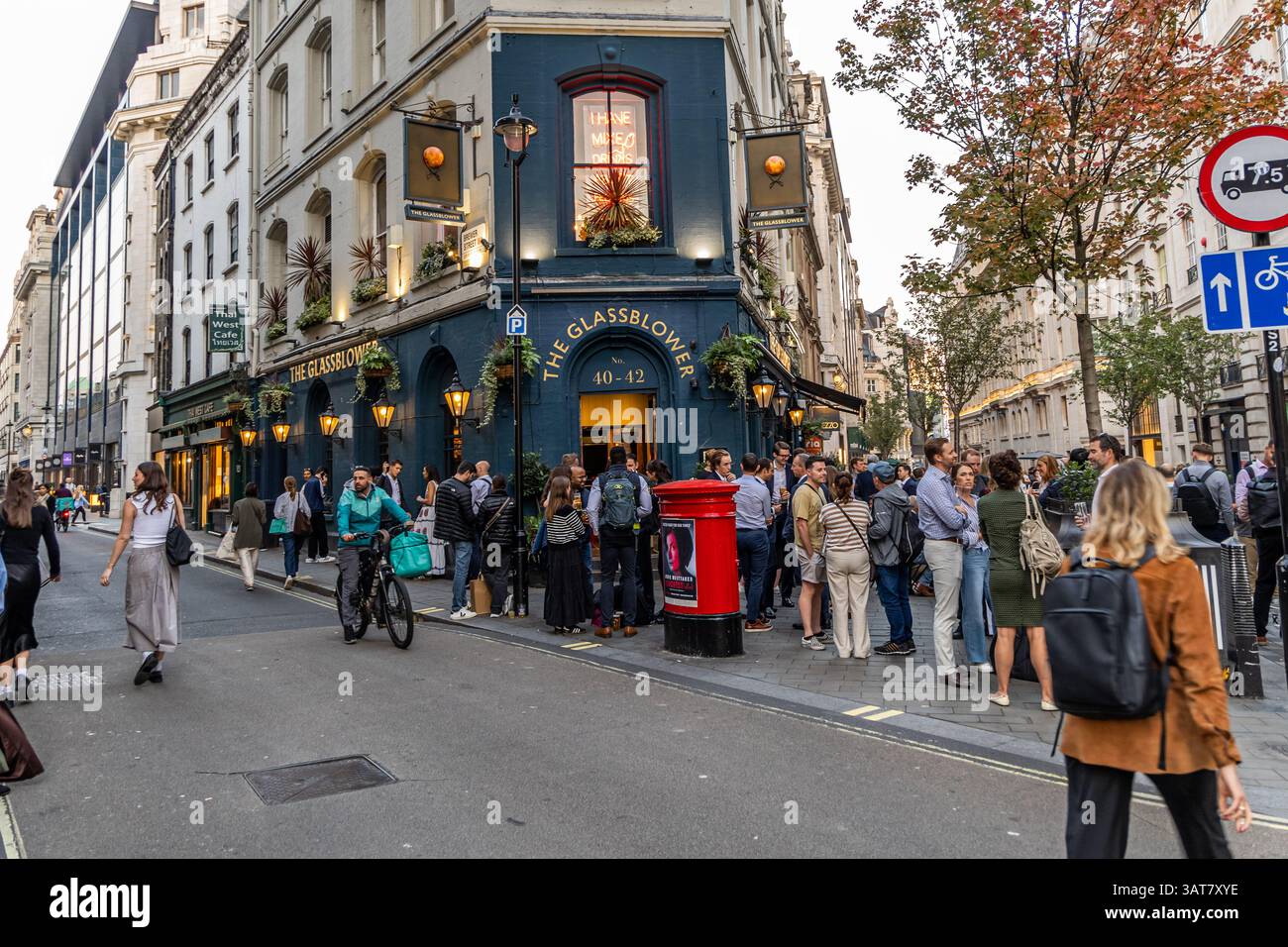 London, UK- September 19, 2024: Crowded London Pub Scene Patrons Gather ...