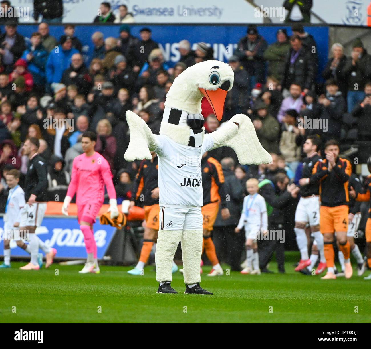 22nd February 2025; Swansea.com Stadium, Swansea, Wales; EFL ...