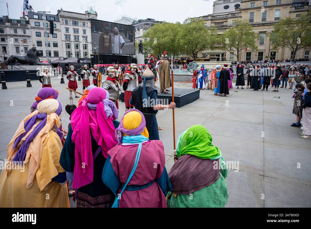 London, UK. 18 April 2025. A general view as secondary school teacher ...