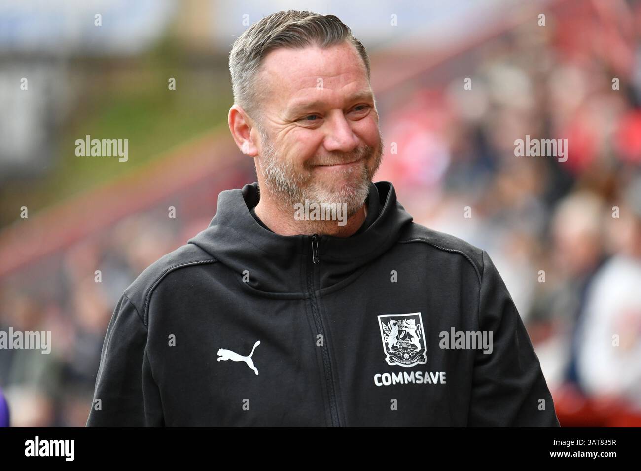 London, England. 18th Apr 2025. Kevin Nolan before the Sky Bet EFL ...