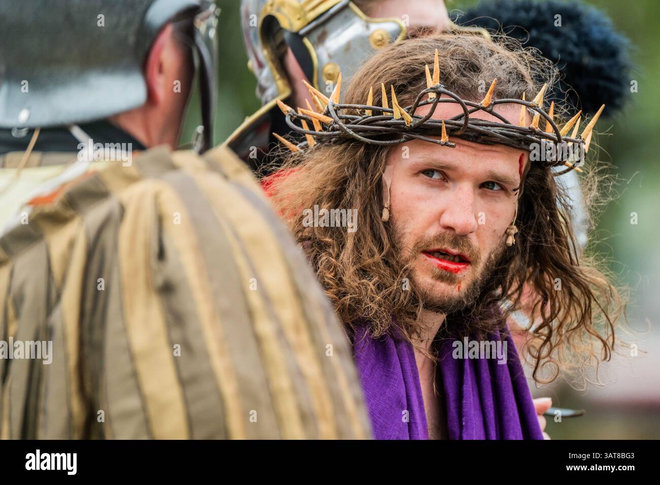 London, UK. 18th Apr, 2025. Jesus is judged by Pontius Pilot - The ...