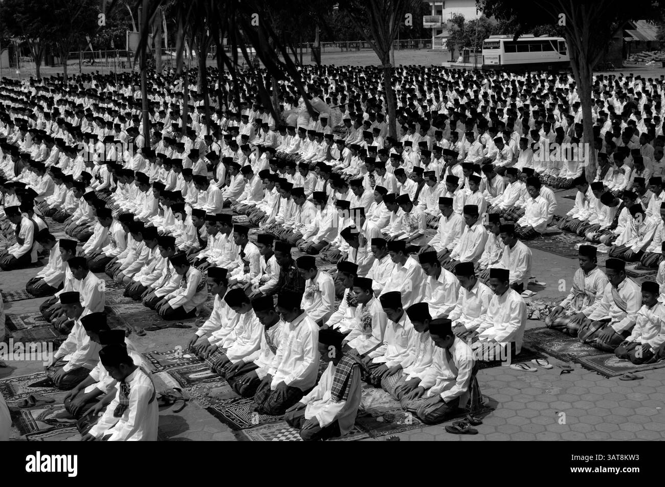 Islamic boarding school Black and White Stock Photos & Images - Alamy