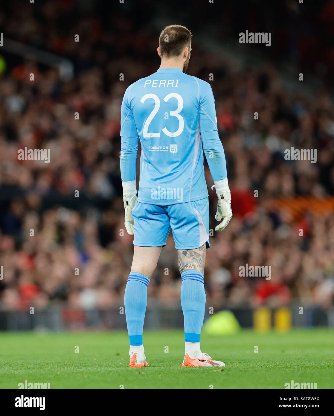 Old Trafford, Manchester, UK. 17th Apr, 2025. Europa League Quarter ...