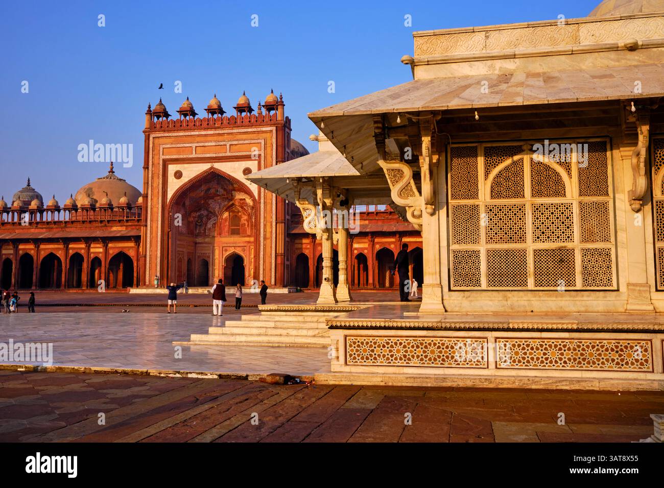 India, state of Uttar Pradesh, Fatehpur Sikri, ancient capital of the ...
