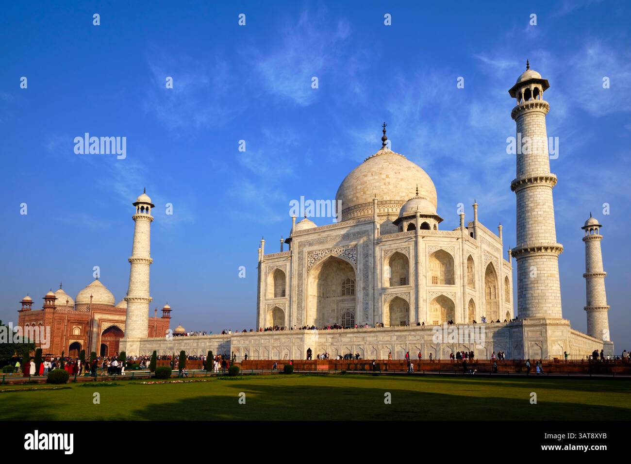 India, Uttar Pradesh state, Agra, the Taj Mahal, mausoleum of Mumtaz ...