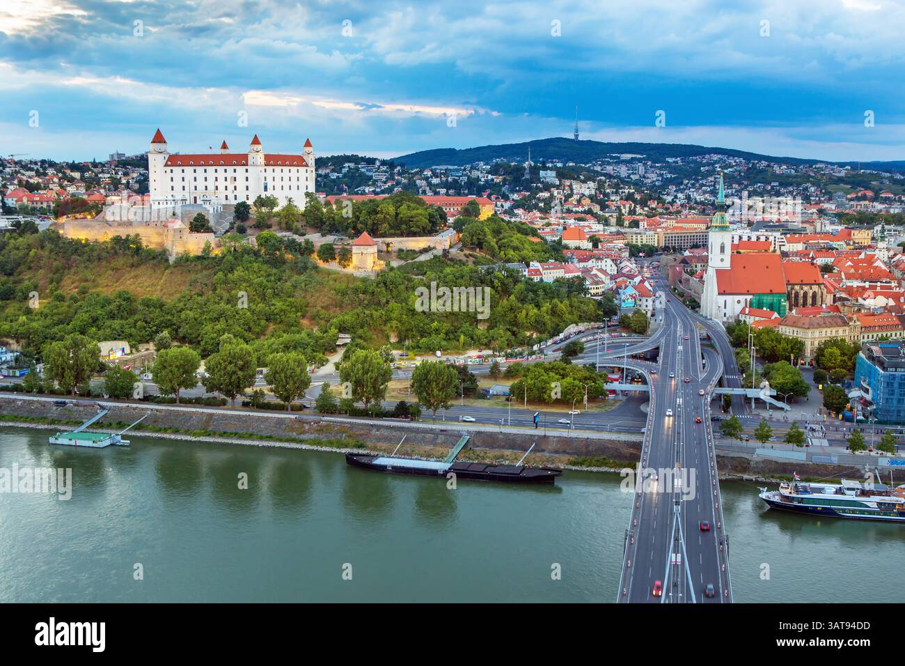 Bratislava ,Slowakia, Europe, Hard of Europe, Duna,Dunaj, City,centrer ...