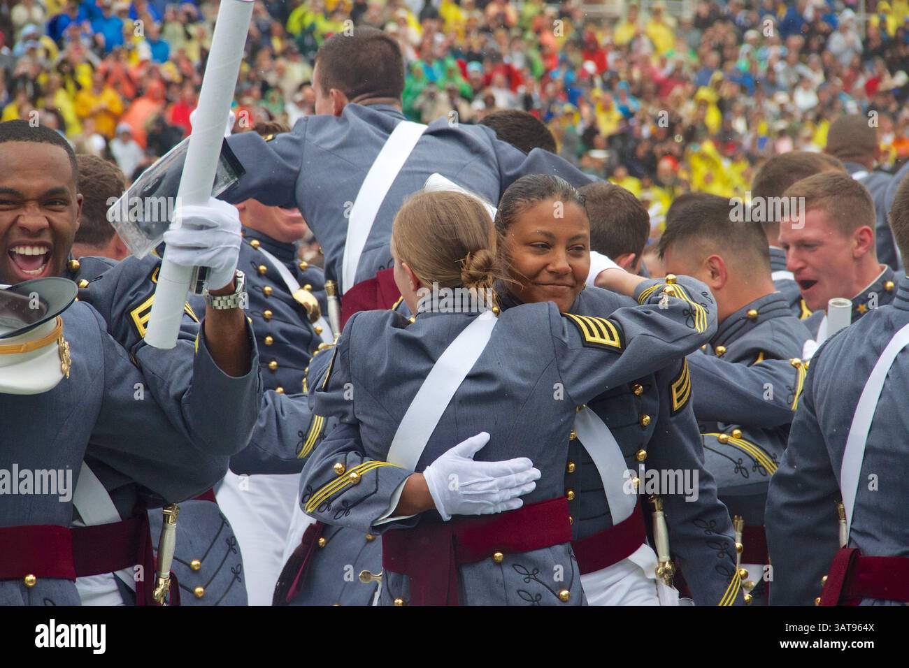 May 25, 2013 - West Point, New York, U.S - Cadets celebrate graduation ...