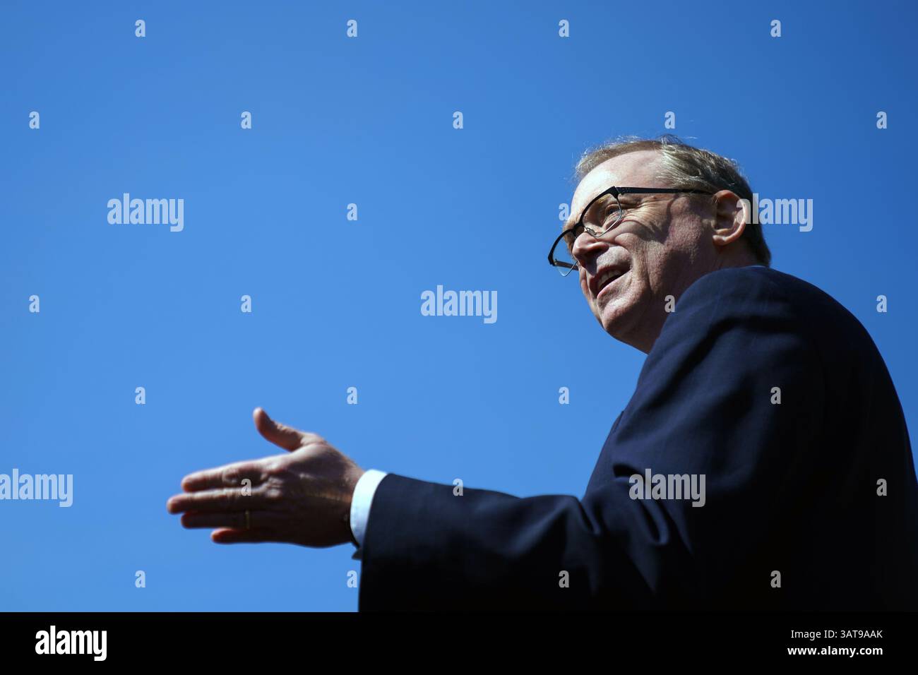 Director of the National Economic Council Kevin Hassett speaks to the media at the White House ...