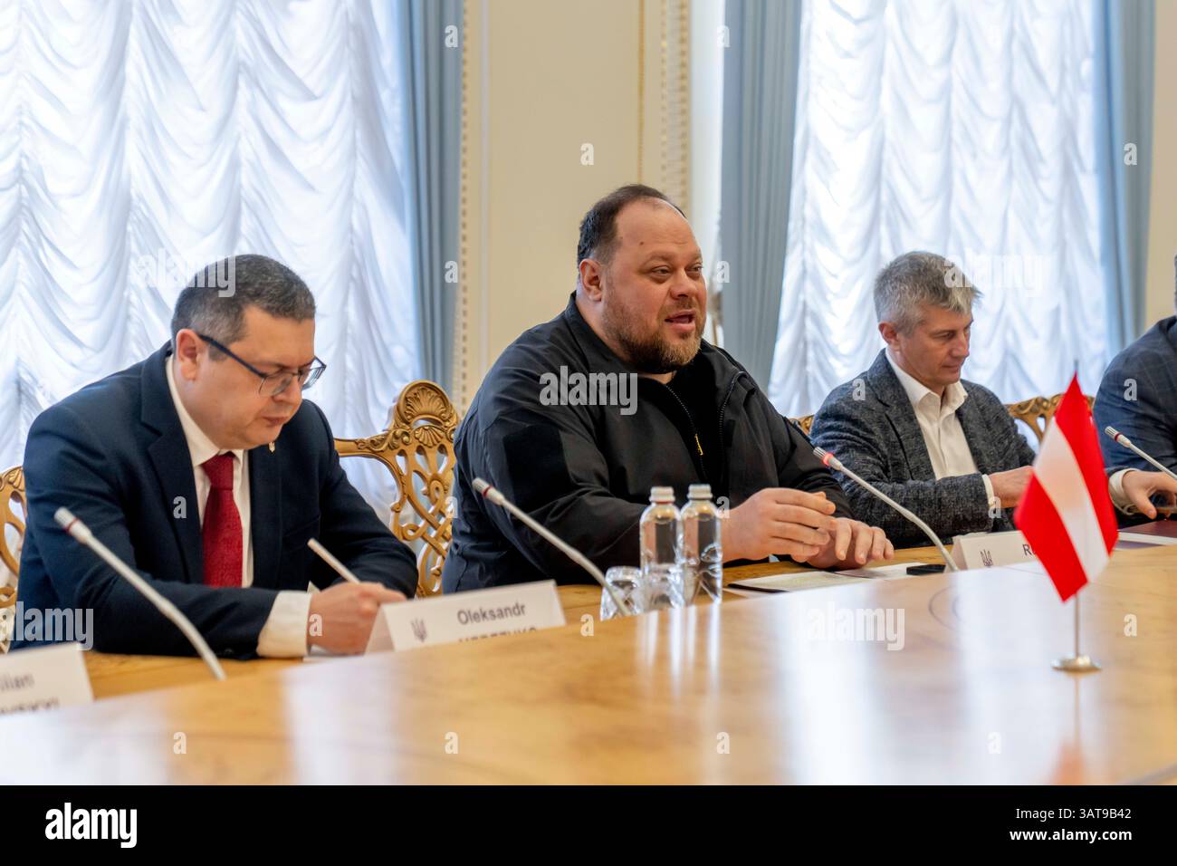 April 18, 2025, Kyiv, Kyiv City, Ukraine: RUSLAN STEFANCHUK, chairman ...