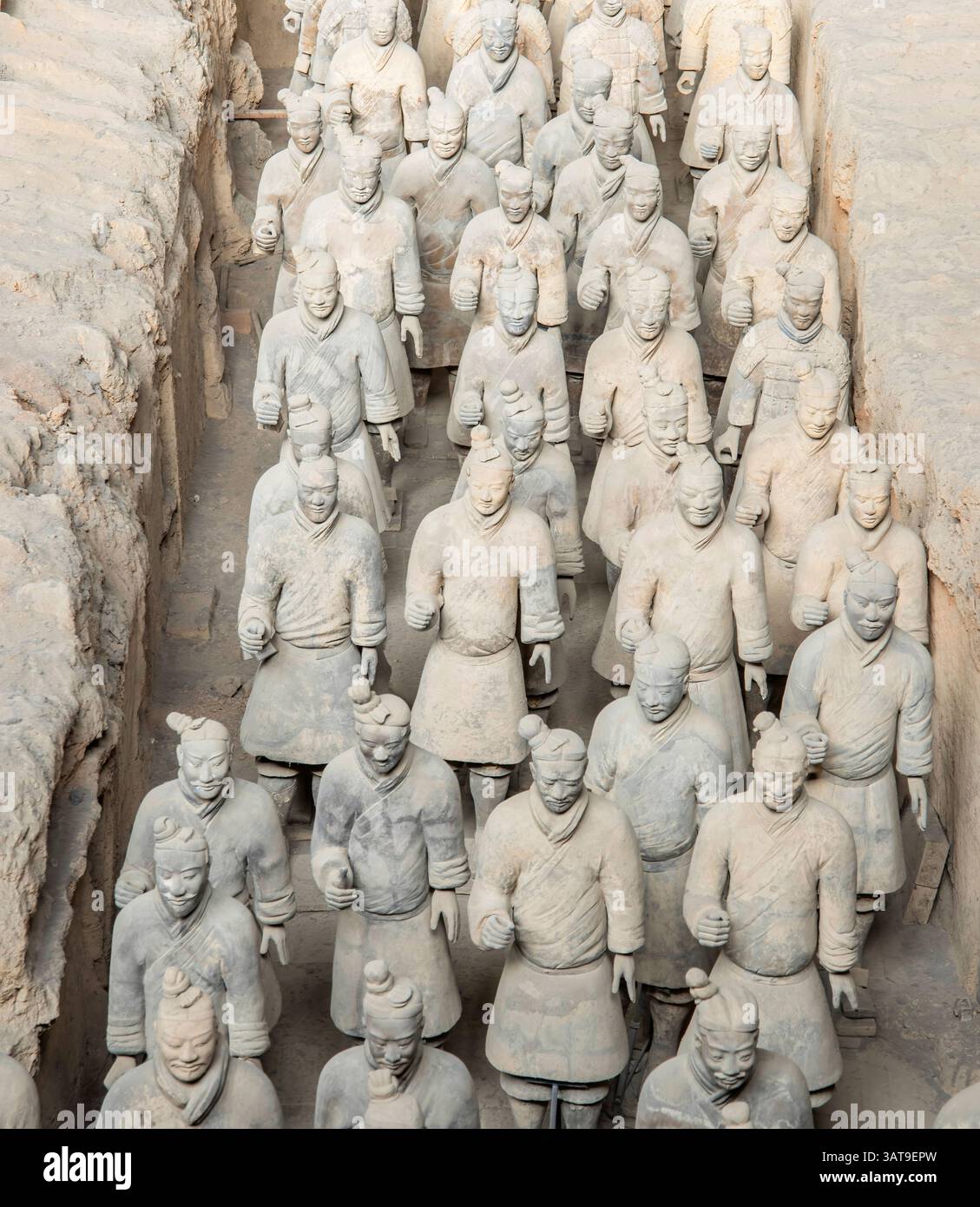 home of the recently discovered terracotta army of qin shi huang in zi ...