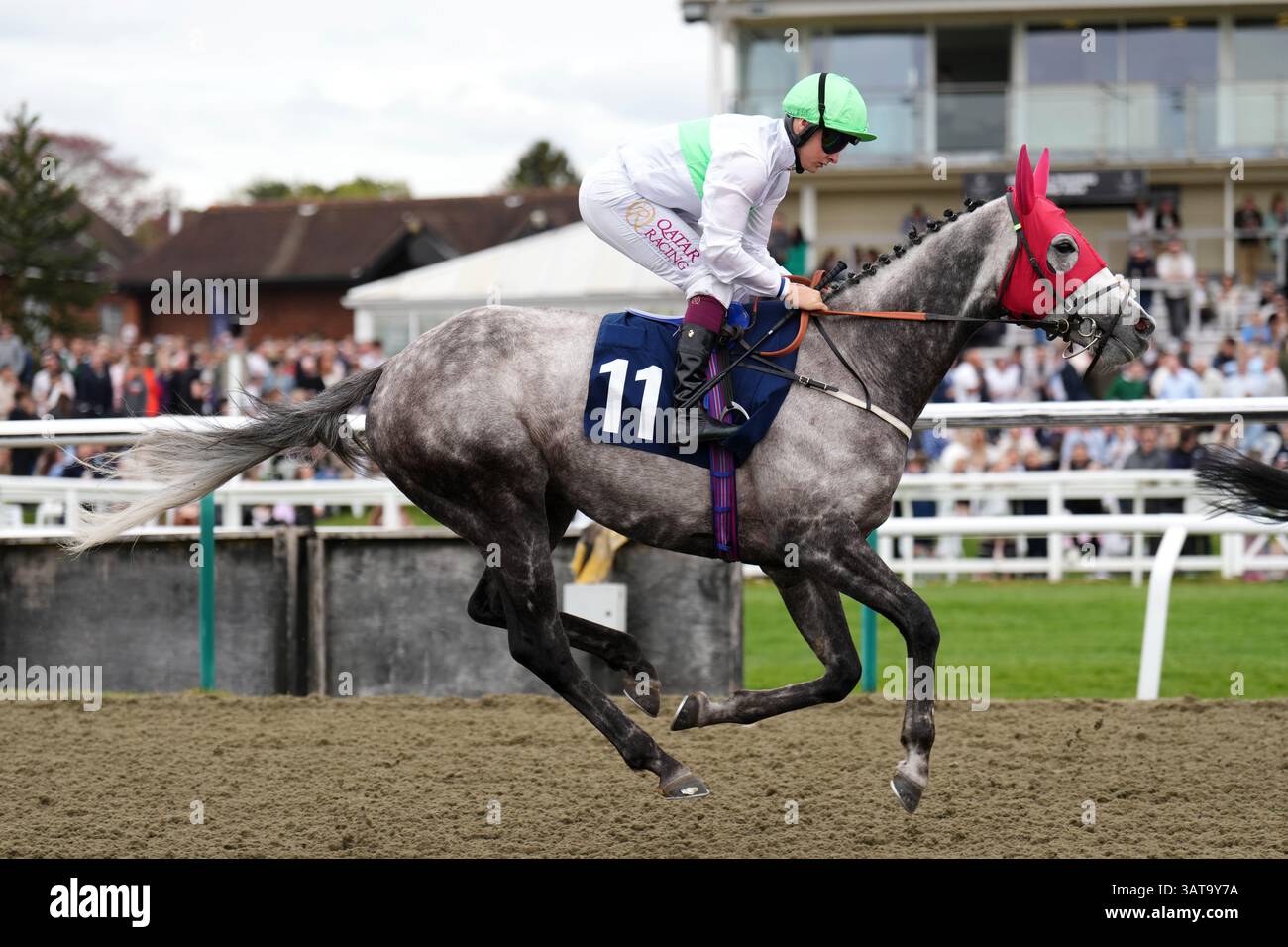 Gallant Lion ridden by Cieren Fallon goes to post ahead of the BetUK ...