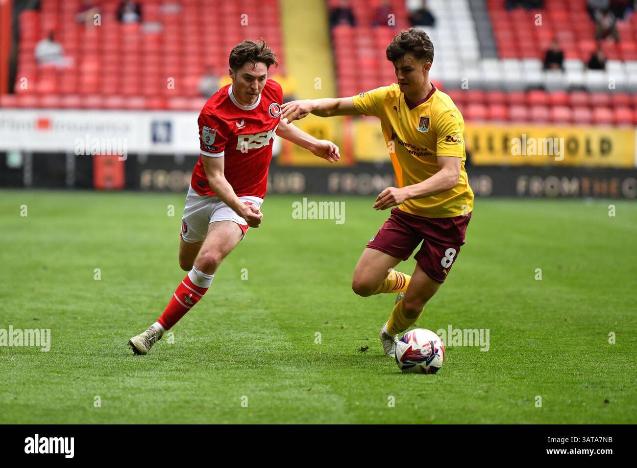 London, England. 18th Apr 2025. Conor Coventry and Ben Perry during the ...