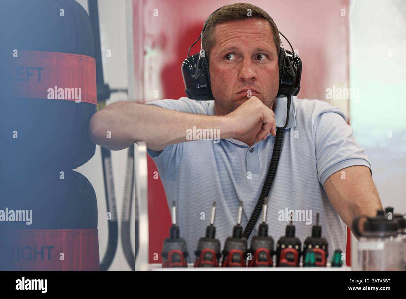 JEDDAH, SAUDI ARABIA - APRIL 18: David Bearman, father of Oliver ...