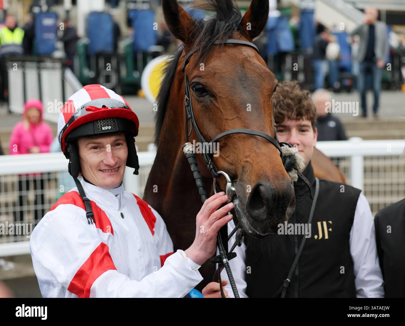 Wonder Legend ridden by Daniel Muscutt after winning the BetUK All ...