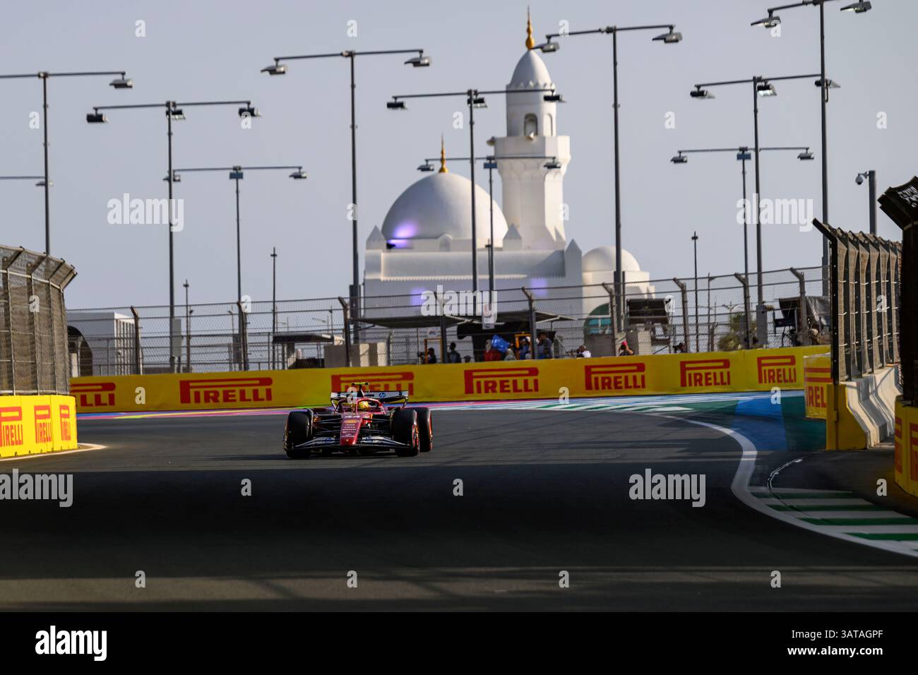Jeddah, Saudi Arabia. 18th April 2025. Lewis Hamilton of Scuderia ...