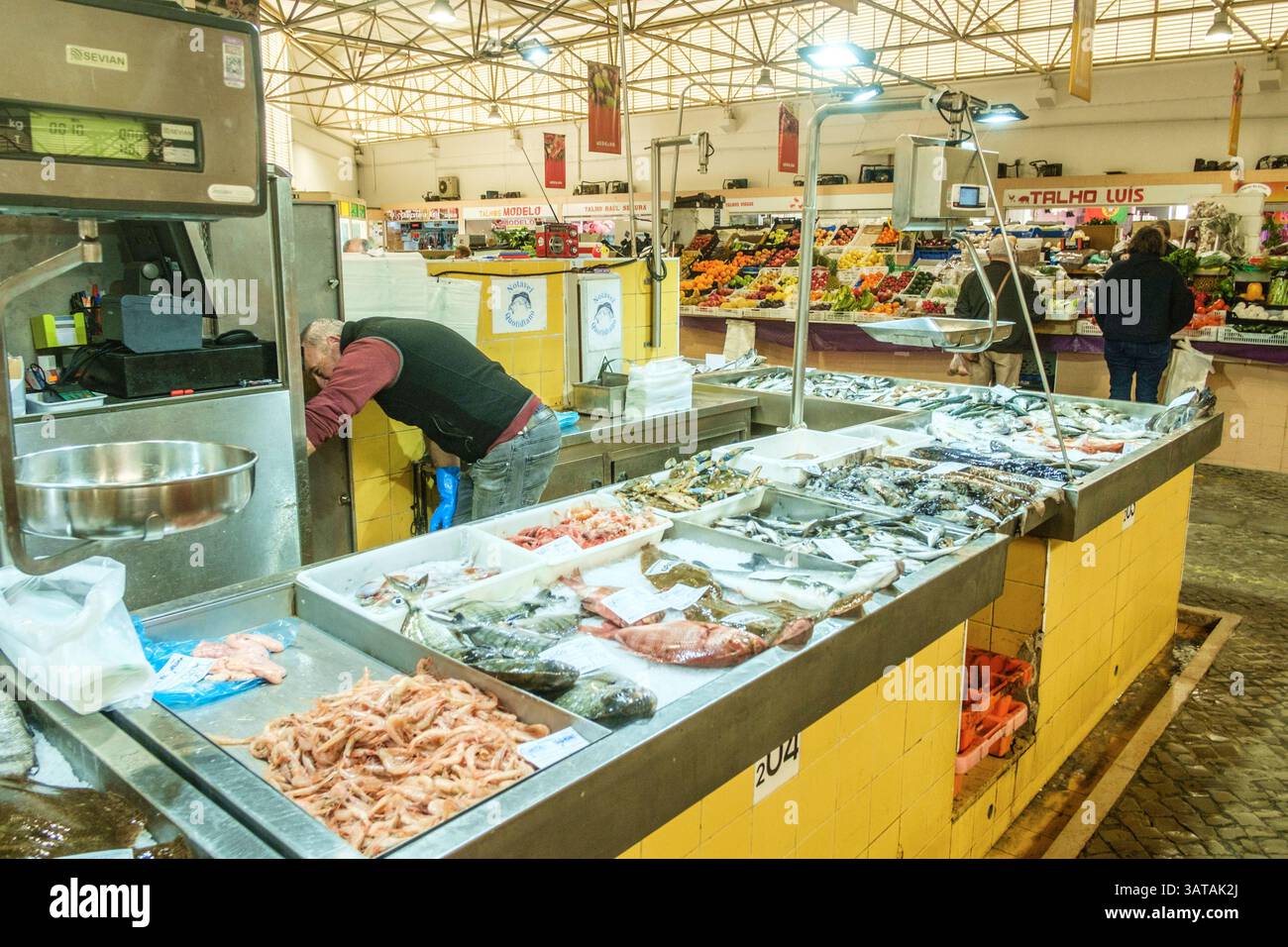 In der städtischen Markthalle von Tavira Mercado Municipal de Tavira ...