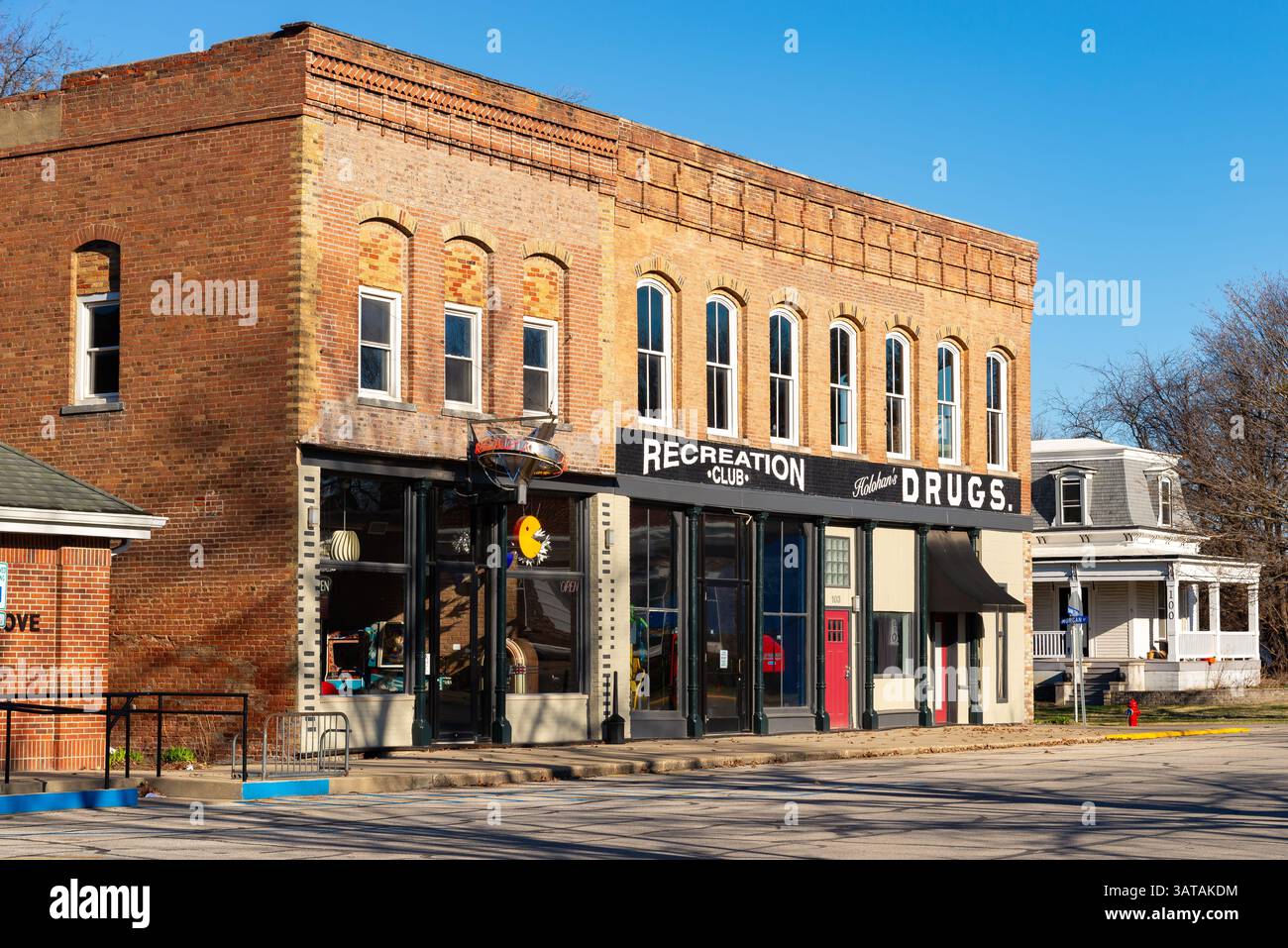 McLean, Illinois - United States - March 22nd, 2025: Exterior of old ...