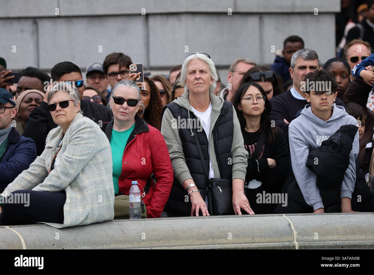 LONDON, ENGLAND - APRIL 18 2025: Peter Bergin as 'Jesus' performs at ...