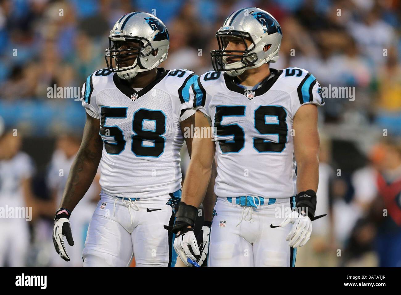 month name} 9, 2013: Carolina Panthers linebacker Luke Kuechly (59) and ...